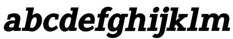 Pristine Pro Slab Extbd Slant Font What Font Is