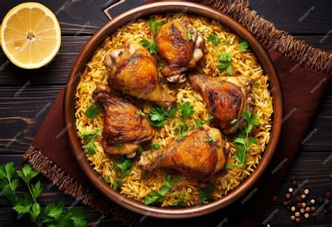 Premium Photo Indian Spicy Chicken Biryani