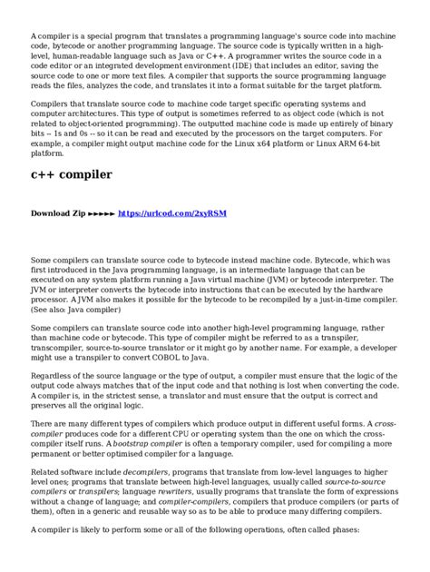 Fillable Online The Difference Between An Interpreted And A Compiled Fax Email Print Pdffiller