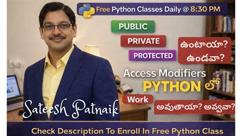 Access Modifiers Works In Python Public Private Protected Check
