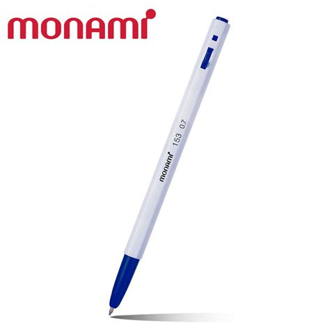 모나미 153 볼펜 07 12자루 1다스 블루 Wbb22c3