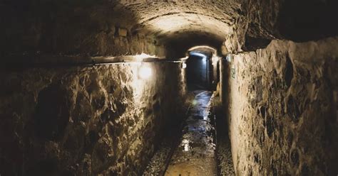 First Look Inside Spooky Hidden Tunnels Under Charlestown That Open Soon Cornwall Live