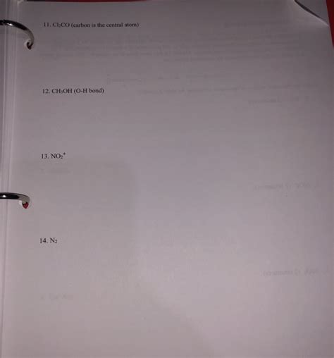 Solved Lewis Structures A Draw Lewis Structures Of Chegg