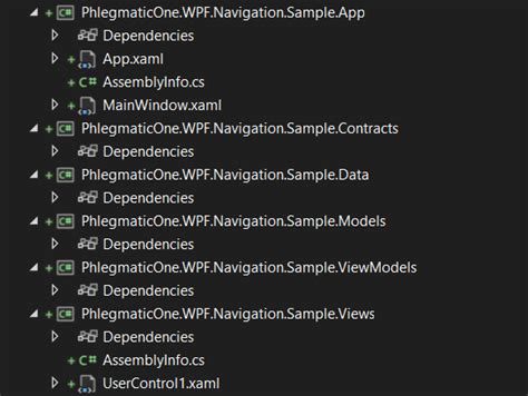 github phlegmaticone phlegmaticone wpf navigation navigation between viewmodels in wpf