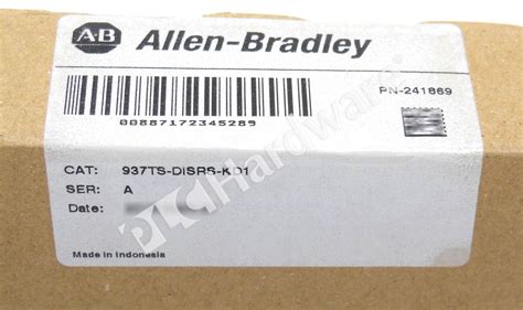 PLC Hardware - Allen Bradley 937TS-DISRS-KD1 Series A, Surplus Sealed ...
