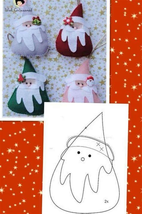 15 Ideas Para Elaborar Adornos Navideños Con Fieltro