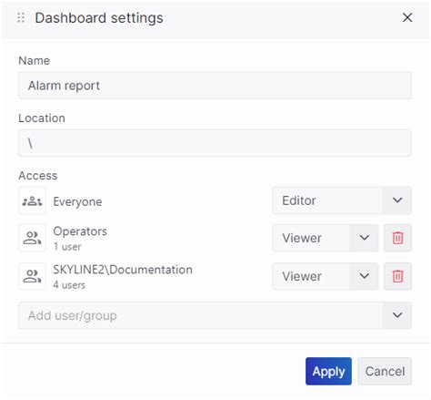 Introducing Convenient Dashboard Permissions DataMiner Dojo