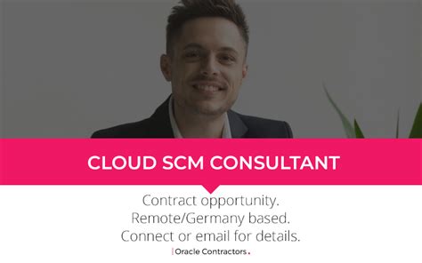 Oracle Contractors On Linkedin Oracle Oraclejobs Oraclecloud Scm
