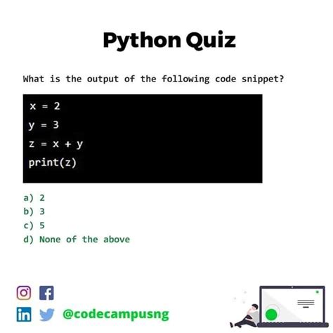 Code Campus On Linkedin Quiz Programming Javascript Js Framework Internet Communication