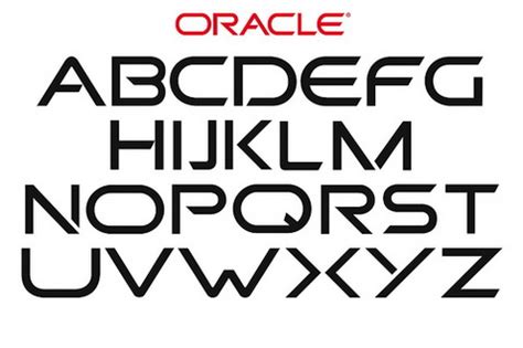 Making A Font Out Of The ORACLE Logo Logoblink Com