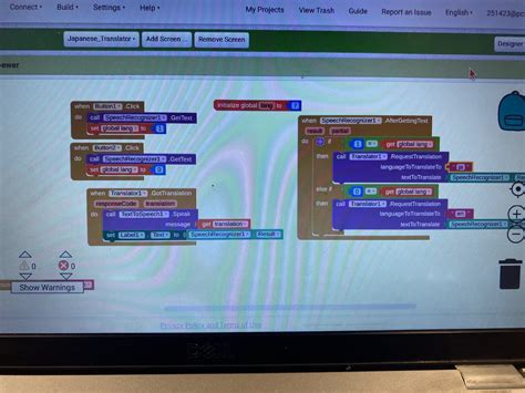 Problem With Translating To Japanese Mit App Inventor Help Mit App Inventor Community