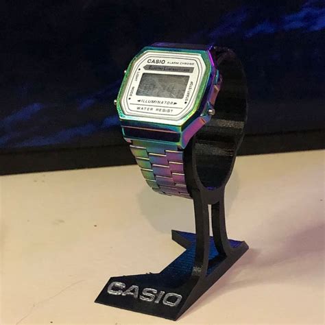 3d Printable Base Para Reloj Casio By Drako R