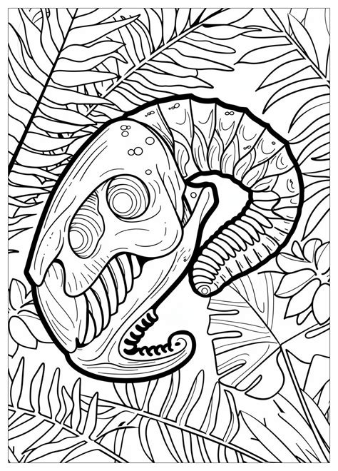 Fossil Coloring Pages Dig Into Prehistoric Fun Mrcoloringcom Fossil Coloring Pages Dig Into Prehistoric Fun Mrcoloringcom