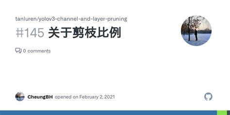 Issue Tanluren Yolov Channel And Layer Pruning Github