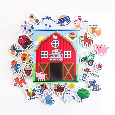 Farmyard Magnetic Set — Lets Play Indoor Playground