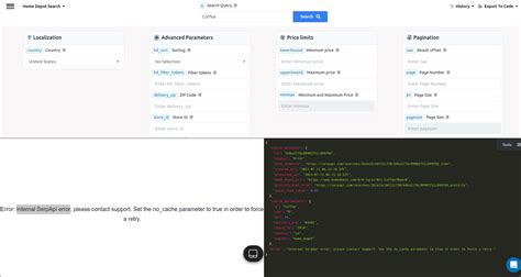 [home depot search api] returning internal serpapi error · issue 1004