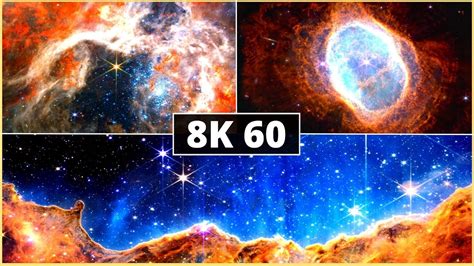 All Nasas James Webb Space Telescopes Nebulae Images 8k Youtube