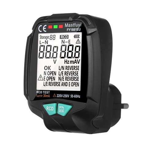 Domary Multifunctional Socket Tester With Digital Lcd Display Electric Socket Desertcart Sri Lanka