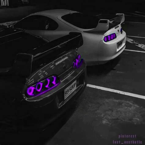 Toyota Supra Mk4 Black × White Drift Arabaları Havalı Arabalar