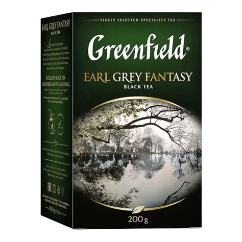 “Greenfield”, Черный листовой чай, “Earl Grey Fantasy”, 200г – Gastronomy