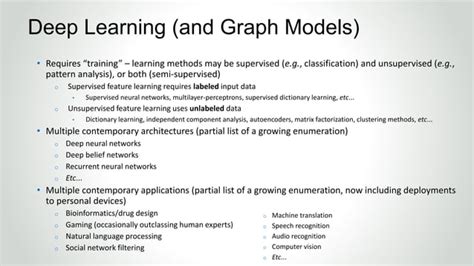 graph models for deep learning ppt
