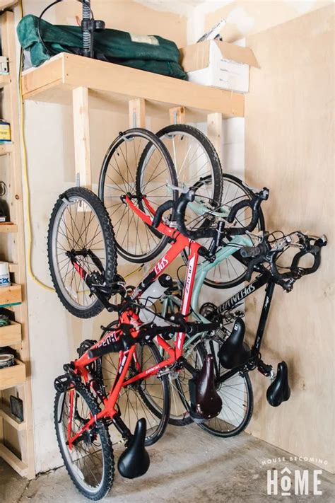 Bike Hanging Ideas For Garage At Mike Lucy Blog