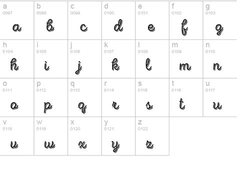 details of intro script r h2 base shade font