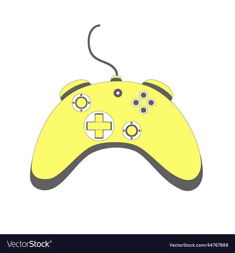 Gamepad Controller Isolated Royalty Free Vector Image