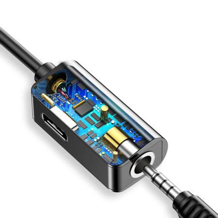 Baseus USB C To USB C 3 5mm Audio Adapter Black