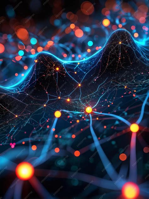 Premium Vector Abstract Background Of Moleculesabstract Background Of