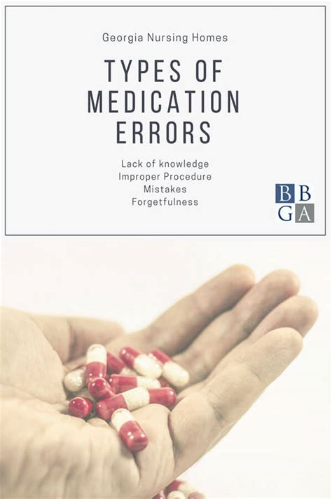 Medication Errors In Georgia Nursing Homes Law Office Of Bbga