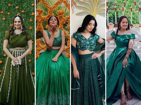 Dresses For Mehendi Function मेहेंदी फंक्शनसाठी खास आऊटफिट्स कमी बजेटमध्ये खरेदी करा ७ सुंदर