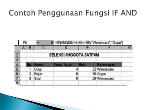Pengenalan Microsoft Excel PPT