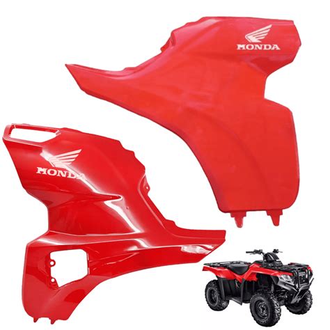 Par Carenagem Lateral Quadriciclo Honda Fourtrax Trx 420 Original