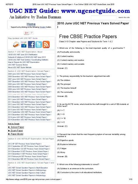 pdf 2010 june ugc net previous years solved paper i dokumen tips