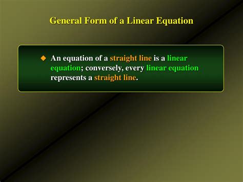Ppt The Cartesian Coordinate System Straight Lines Linear Functions