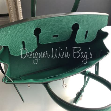 Hermès Birkin 30 Vert Vertigo New Designer Wishbags
