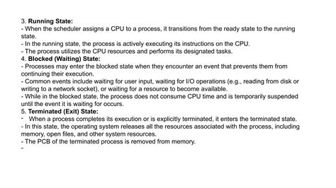 Operating Systems Lecture Processmanagement Pptx