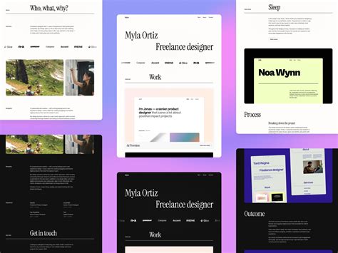 Offset Responsive Personal Website Template By Bryn Taylor — Framer