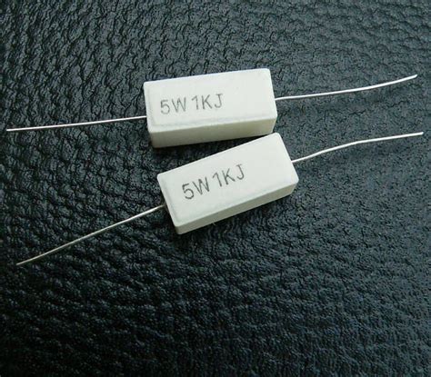 1k Ohm 5w El34 Screen Resistor Pair For Marshall Valve Reverb