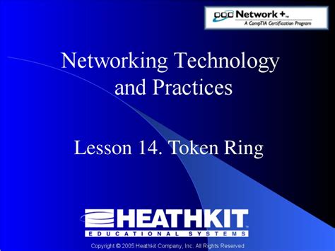 Ppt Lesson 14 Token Ring Powerpoint Presentation Free Download Id