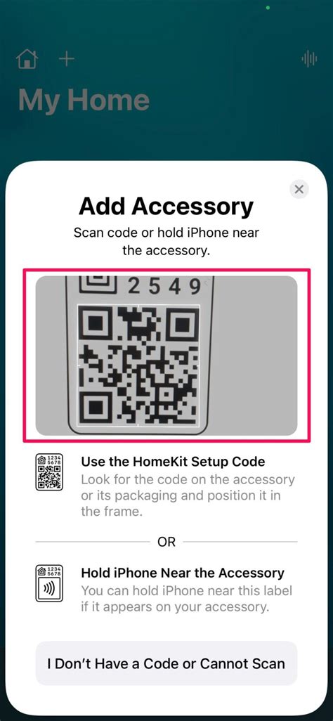 how to add homekit accessory with iphone and ipad