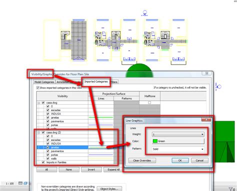 RevitCity Com Linked CAD File Graphics