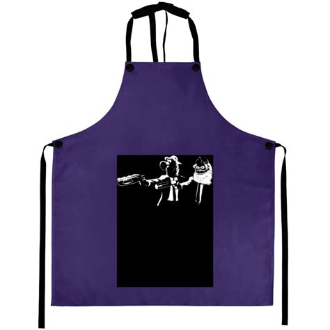 Phan Fiction Gritty Phillie Phanatic Pulp Fiction T T Black Aprons Sold By Erindburton Sku