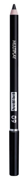 PUPA Карандаш для век с аппликатором Multiplay Eye Pencil тон 09 черный ...