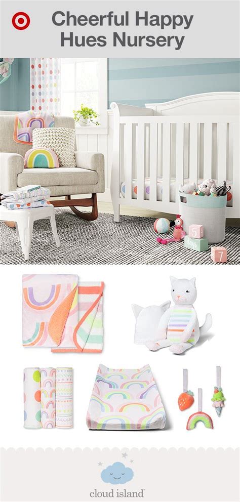 Rainbow Bliss Cloud Island Happy Hues Nursery Collection Cloud