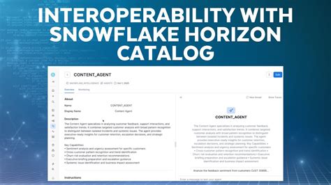 Ai Governance And Iceberg Interoperability With Snowflake Horizon
