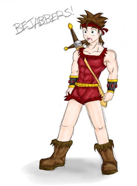 Disney S Dave The Barbarian Goes Anime O O By Snake Eyes Fanart Central
