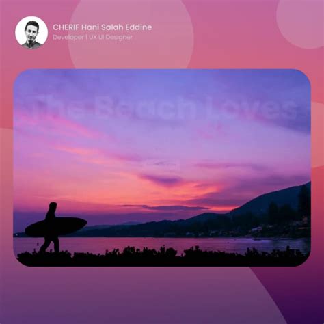 Hani Salah Eddine Cherif On Linkedin Design Ui Figma Figmadesign