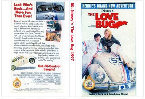 Disneys The Love Bug Starting Bruce Campbell 1997 On 1 Dvd Love Bugs Bruce Campbell Dvd